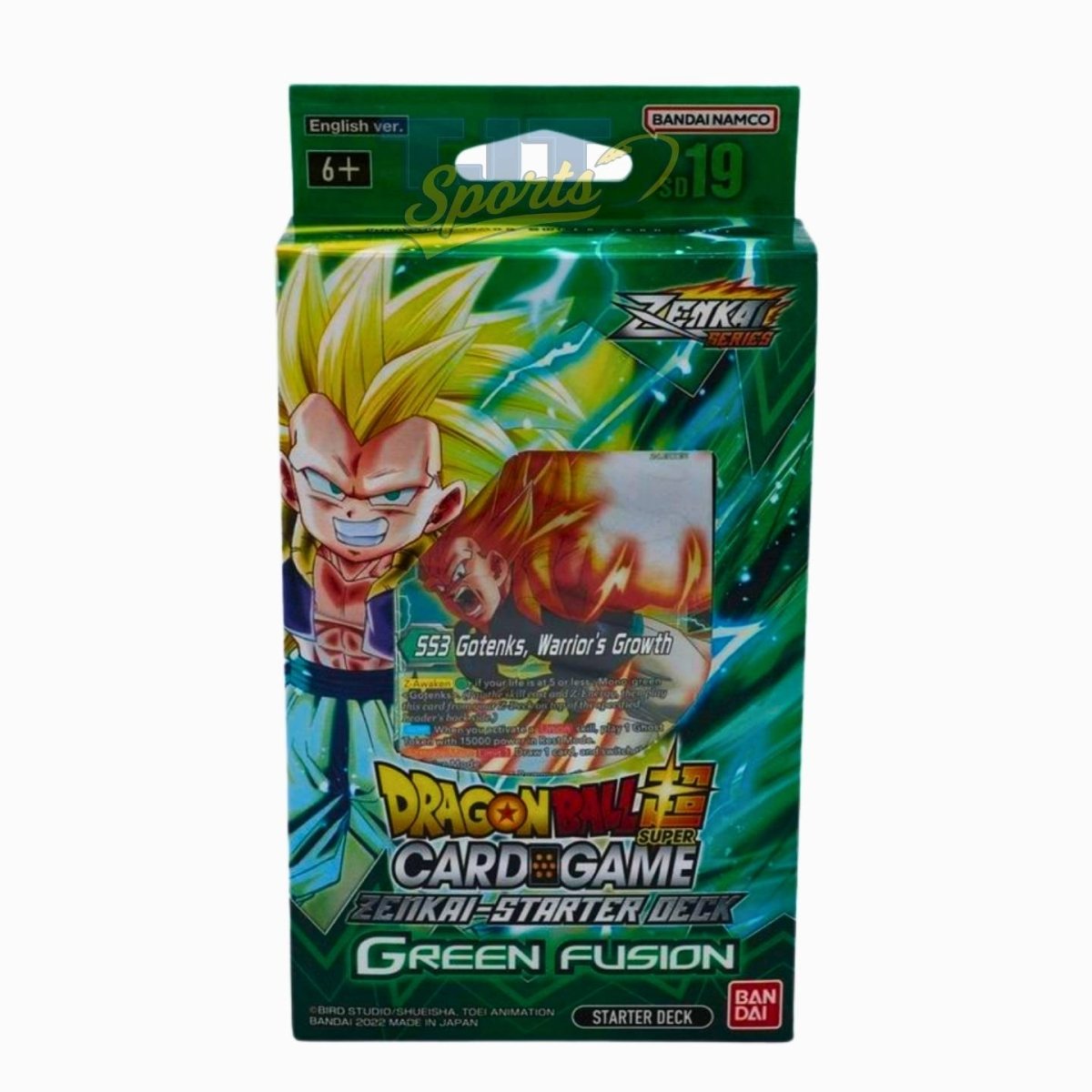 Dragon Ball Super: Starter Deck 19 – Green Fusion (DBS-B18) – TJT SPORTS