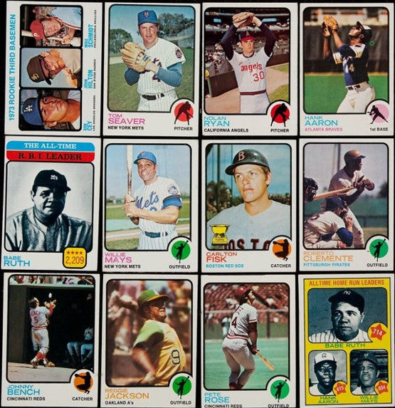1973 Topps Baseball Complete Set 1-660 Overall Ex Mint – Tjt Sports
